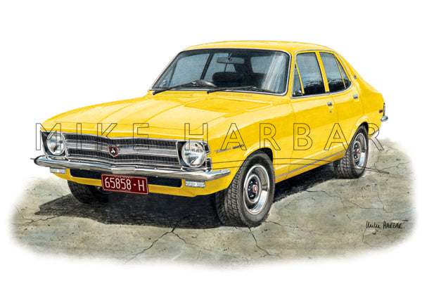 Holden Torana LC S 2250 - 4 Door – Classic Lines Artist