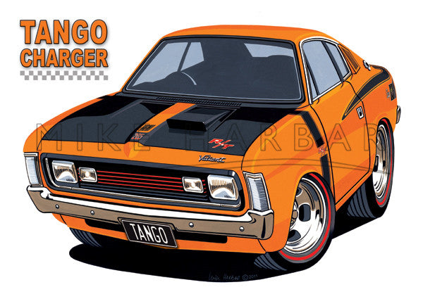 Chrysler Charlie Charger and Tango – Classic Lines Artist