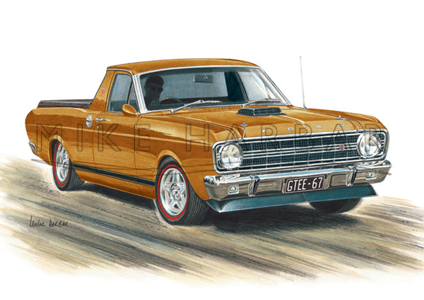 Ford Falcon XR GT Ute – Classic Lines Artist
