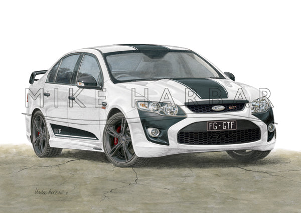 Ford Falcon FPV FG GT F – Classic Lines Artist