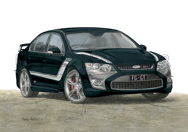 Ford Falcon FPV FG GT – Classic Lines Artist