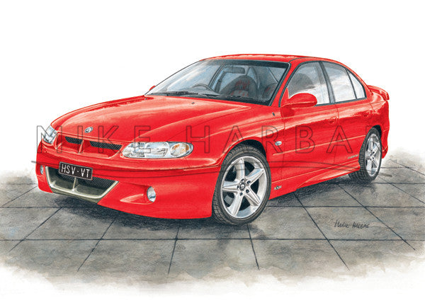 Holden VT Commodore HSV Clubsport – Classic Lines Artist