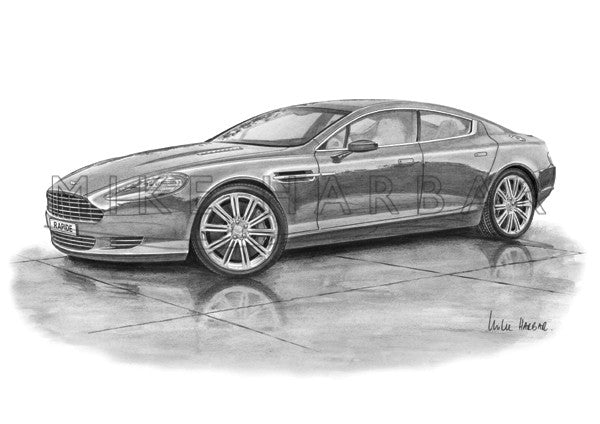 Aston Martin DB9 & Rapide – Classic Lines Artist