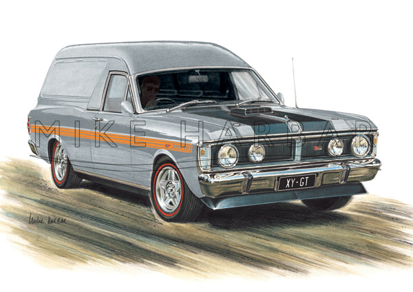 Ford Falcon XY GT Panel Van – Classic Lines Artist
