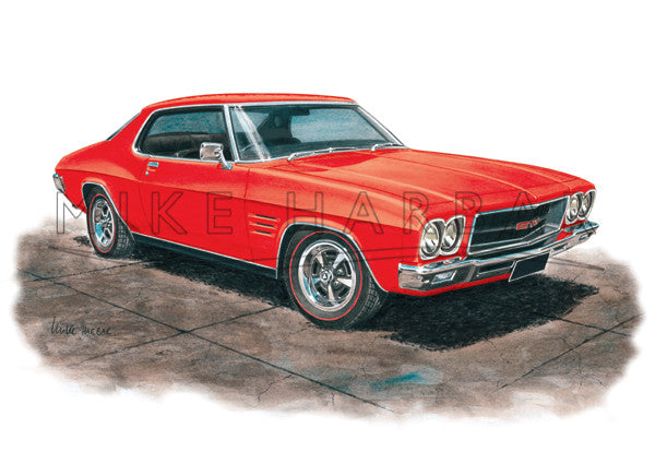 Holden Monaro HQ GTS, Premier and SS – Classic Lines Artist