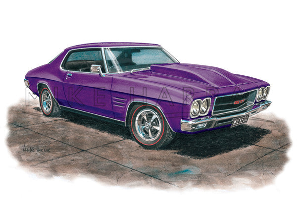 Holden Monaro HQ GTS, Premier and SS – Classic Lines Artist