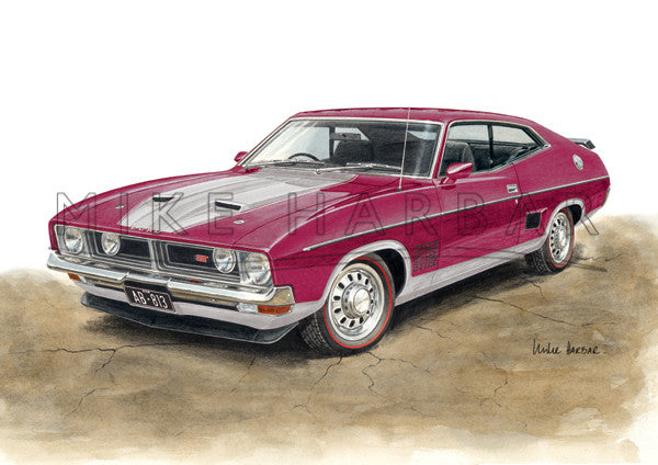 Ford Falcon XB GT 2 Door Coupe – Classic Lines Artist