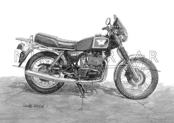 Harris Matchless 1988 G80 500cc – Classic Lines Artist